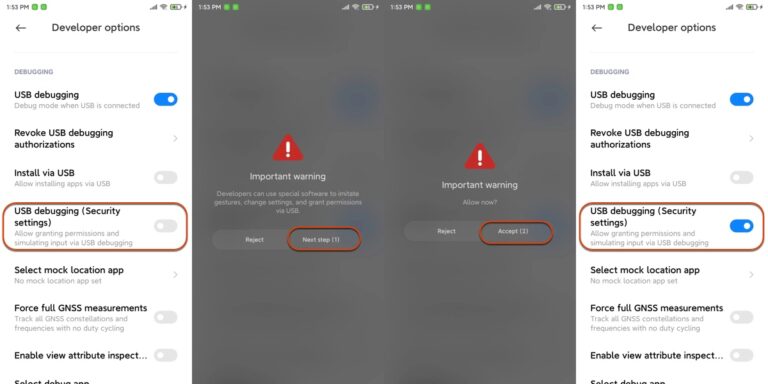 How to enable USB debugging? | FlashGet Cast