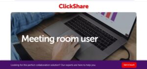 Como usar o ClickShare para conectar salas de reunião | FlashGet Cast