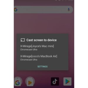 Efficient ways to connect and cast Dell mobile to Macbook laptop ...